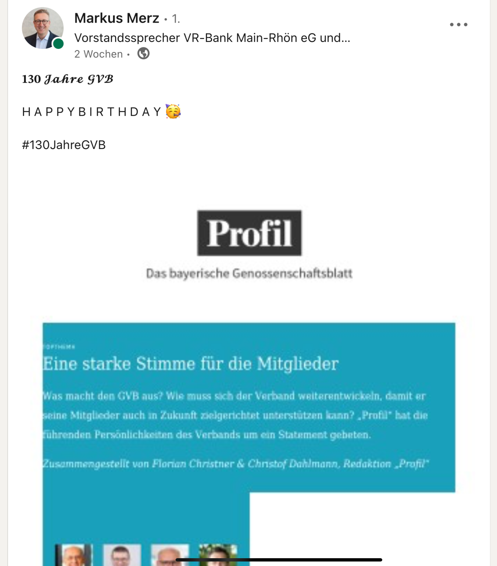 Im Fokus Januar 2024 - Profil Magazin